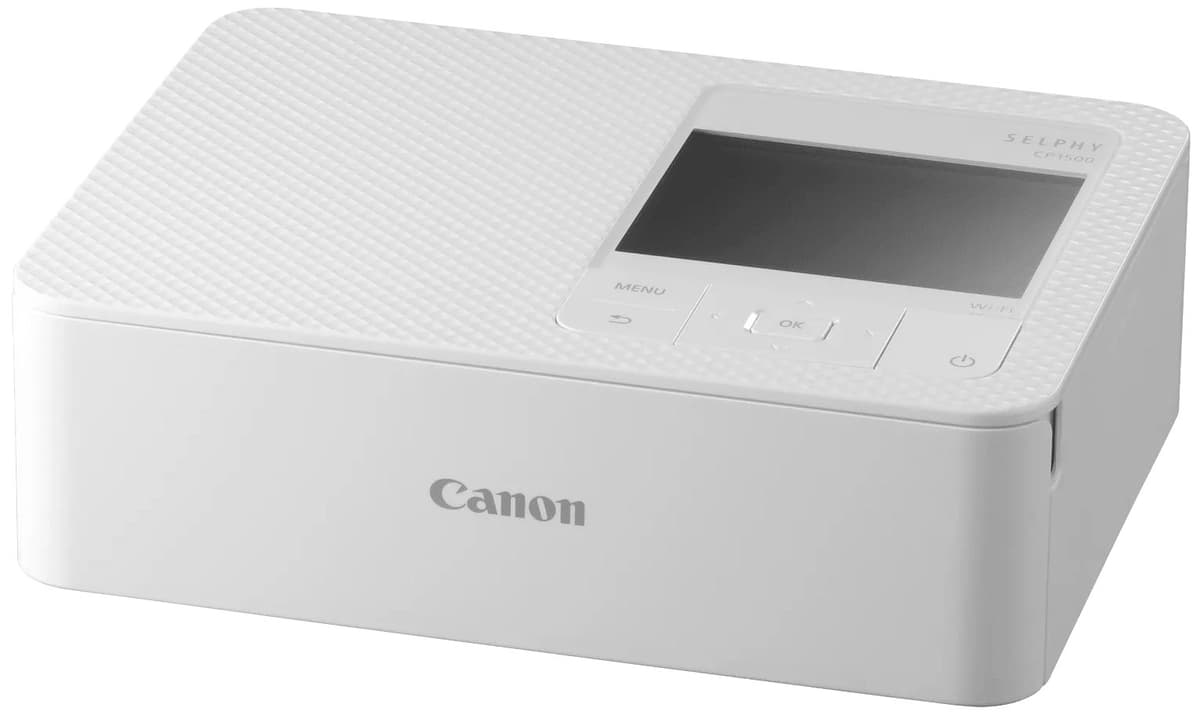 Canon SELPHY CP1500 kompakt fotoskriver (hvit) - Elkjøp