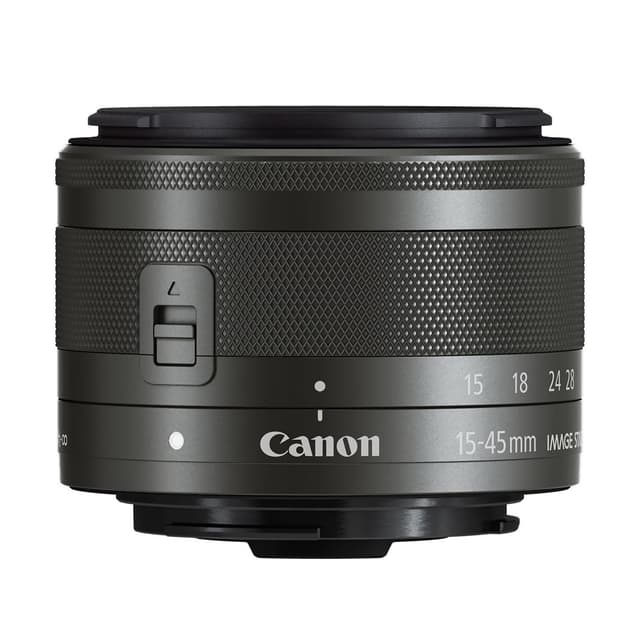 Canon EF-M 15-45mm f/3.5-6.3 IS STM Sort - Elkjøp
