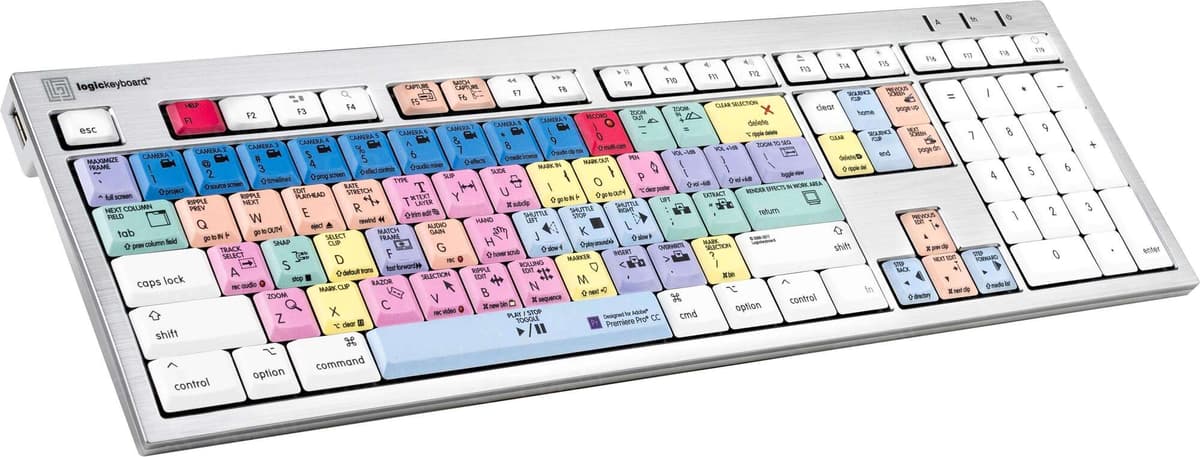 Logickeyboard Final Cut X Mac - Elkjøp