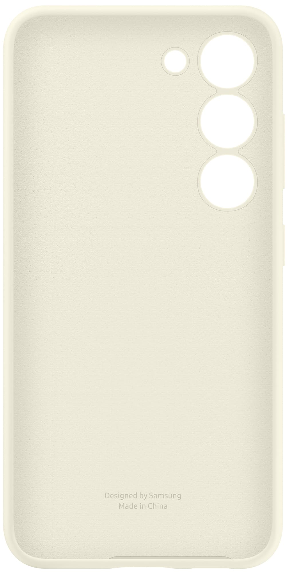 Samsung Galaxy S23+ Silicone deksel (beige) - Elkjøp