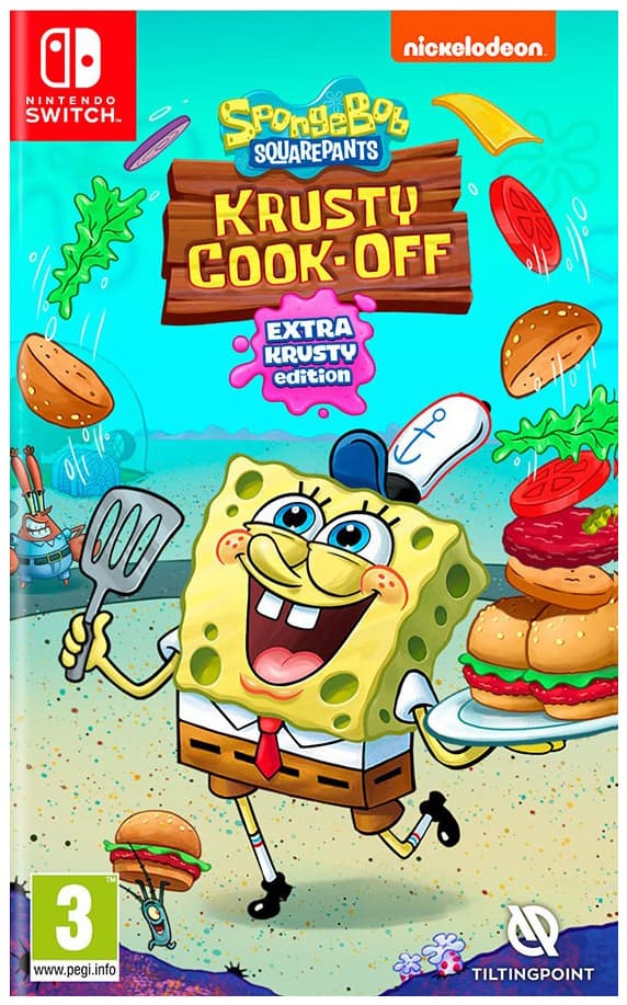 SpongeBob Squarepants: Krusty Cook-Off - Extra Krusty Edition (Switch ...
