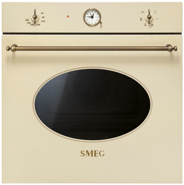 Smeg Serie Colonial Inbyggnadsugn SF800PO (beige) - Elgiganten
