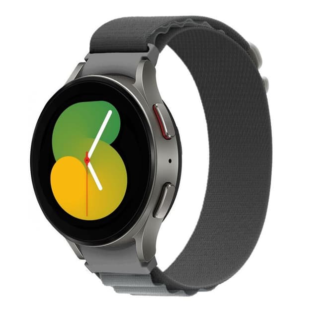 Artic Elastiskt nylon Armband Samsung Galaxy Watch 5 (40mm) - Grå ...