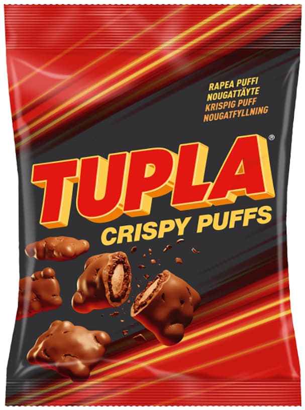 Tupla Crispy Puffs choklad - Elgiganten - Elgiganten