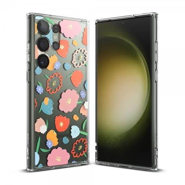 Ringke Samsung Galaxy S23 Ultra Cover Fusion Design Floral | Elgiganten ...