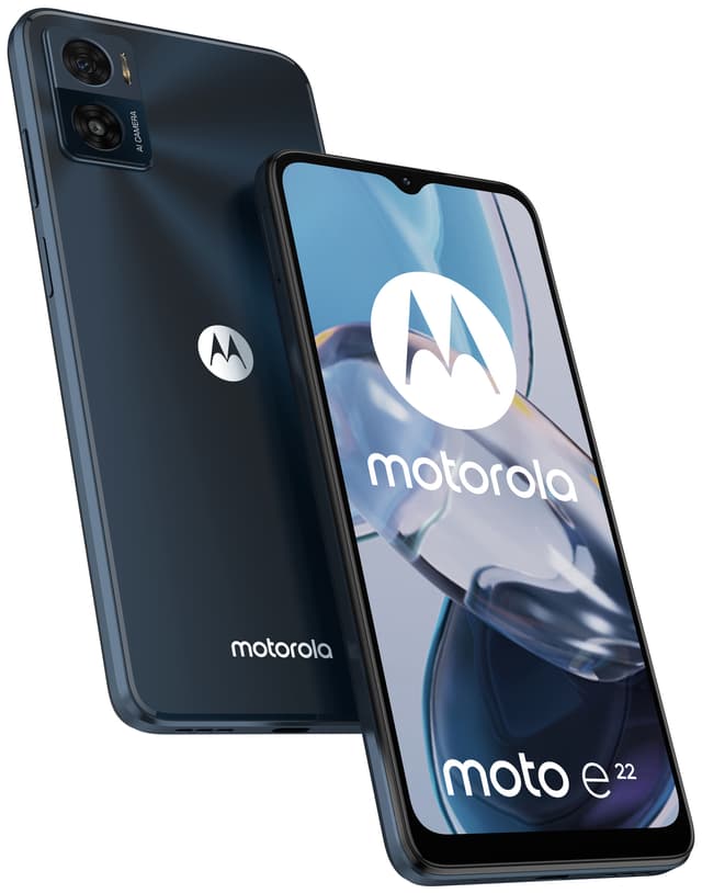 Motorola Moto E22 älypuhelin 4/64 GB (musta) - Gigantti