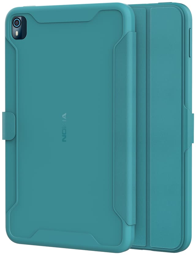 Nokia T10 flipcover til tablet (cyan) | Elgiganten | Elgiganten