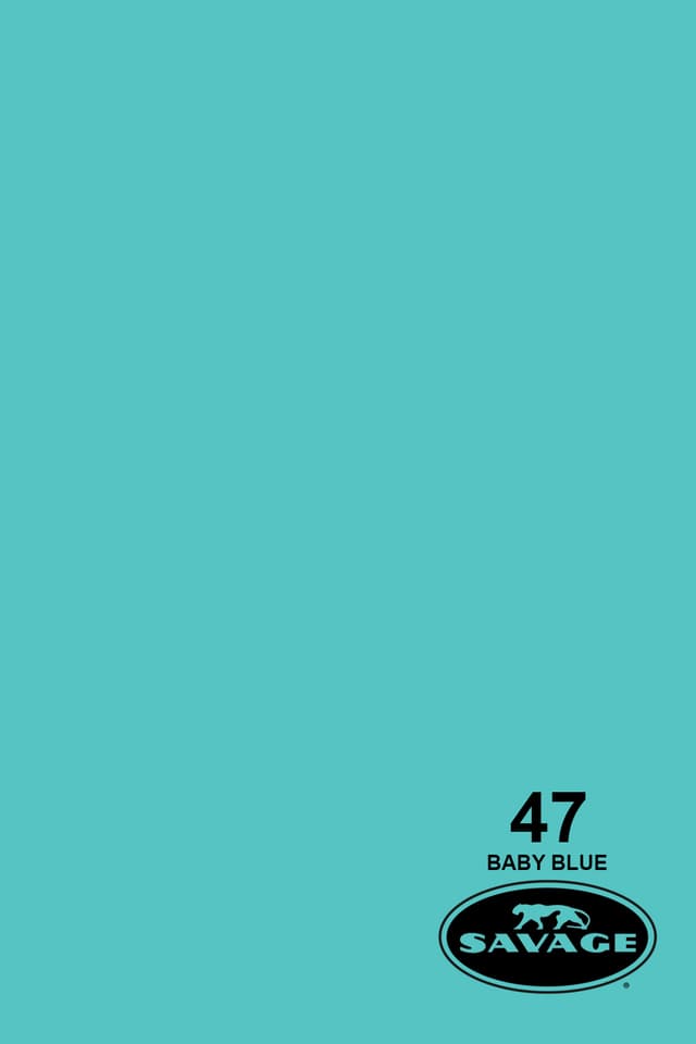 Savage Baby Blue 1,35 x 11m - Elkjøp