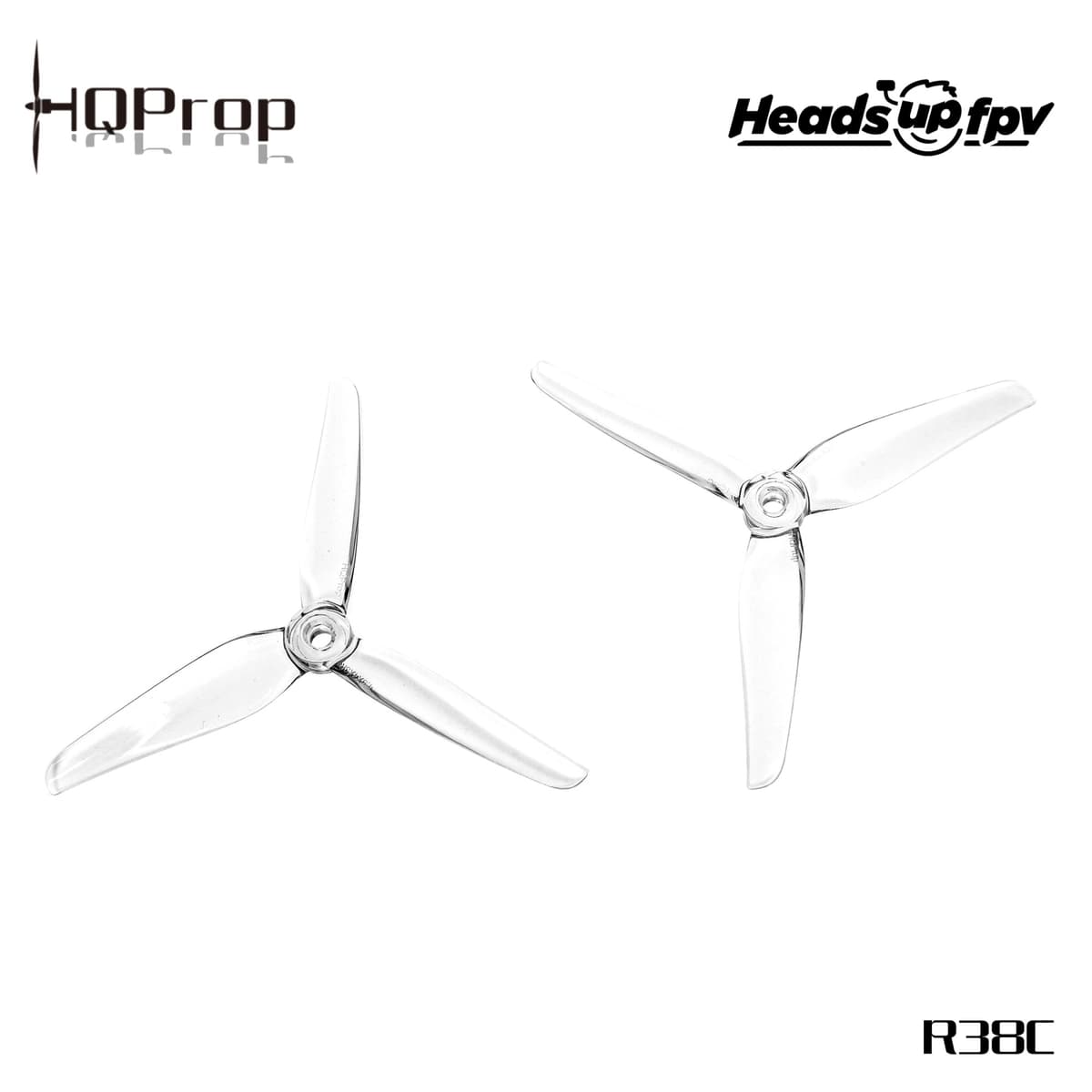 HQ HeadsUp Racing Prop R38 4.9inch Clear - Elkjøp