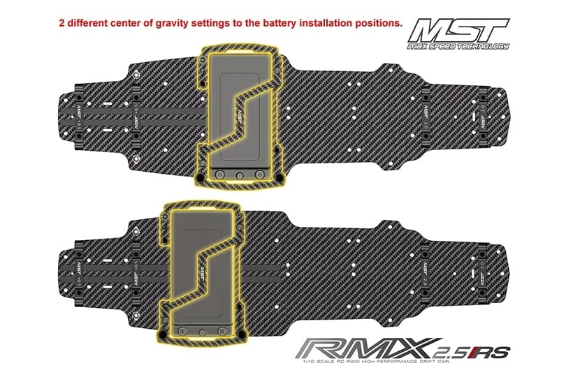 MST RMX 2.5 RS 1/10 RWD EP Drift Kit - Elkjøp