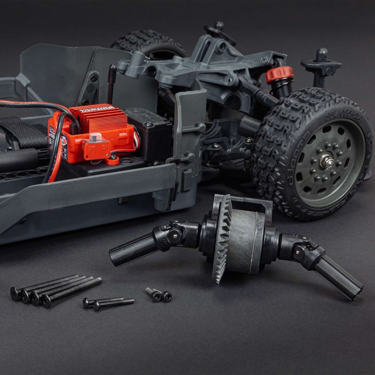 ARRMA Infraction Mega 4WD Blue/Red - Komplett - Elkjøp | Elkjøp