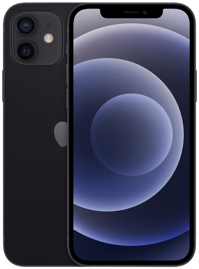 iPhone 12 - 5G smartphone 64 GB (svart) - Elgiganten