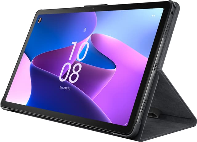 Lenovo Tab M10 Plus (3. gen.) deksel til nettbrett (grå) - Elkjøp