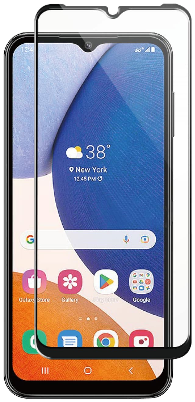 Panzer Full-Fit skjermbeskytter Samsung Galaxy A14 (sort) - Elkjøp | Elkjøp