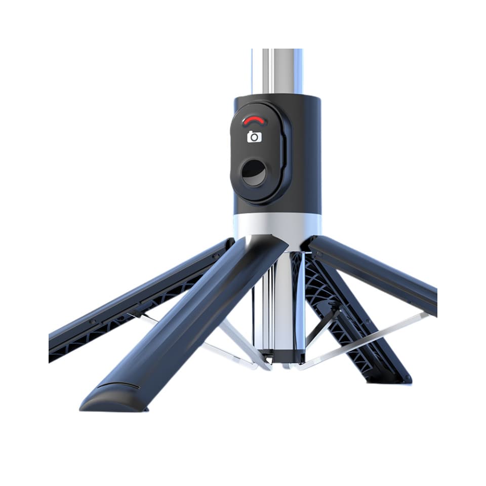 INF Justerbart Selfie Stick Mobil Stativ Quadripod Stand V5.2 1,4 m ...