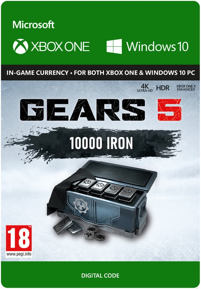 Gears of War 5: 10,000 Iron + 2,500 Bonus Iron - PC Windows,XBOX One - Elkjøp | Elkjøp
