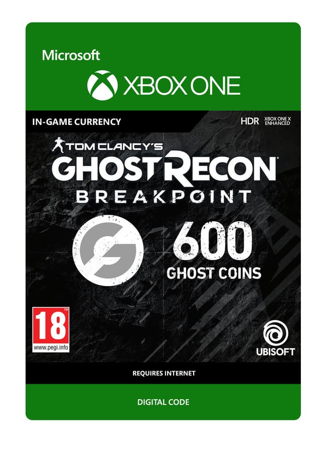 Ghost Recon Breakpoint : 600 Ghost Coins - XBOX One - Elkjøp | Elkjøp