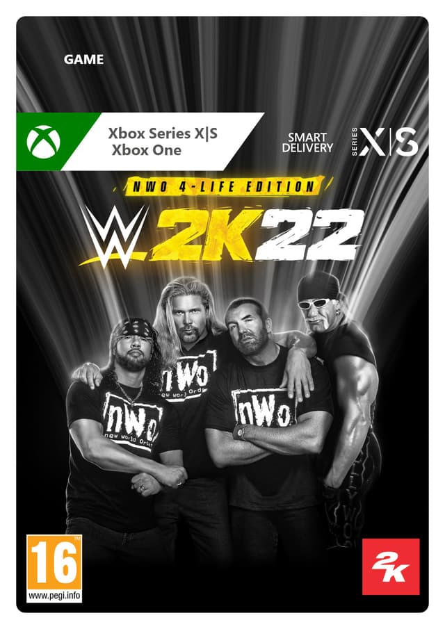 WWE 2K22 nWo 4-Life Edition - XBOX One,Xbox Series X,Xbox Series S - Gigantti verkkokauppa