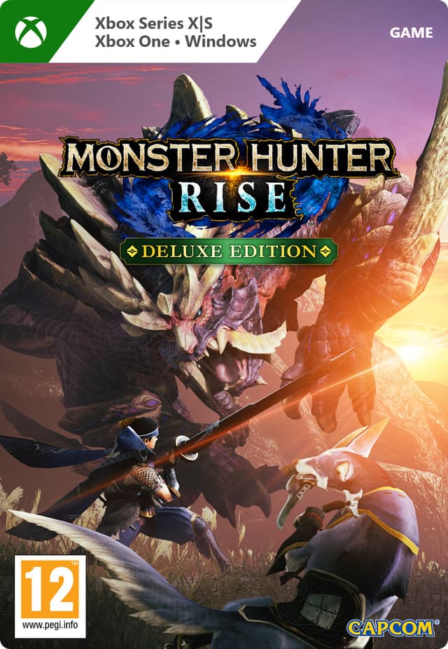 Monster Hunter Rise: Deluxe Edition - PC Windows,XBOX One,Xbox Series ...