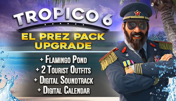Tropico 6 - El Prez Edition Upgrade - PC Windows,Mac OSX,Linux - Elkjøp ...