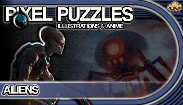 Pixel Puzzles Illustrations & Anime - Jigsaw pack: Aliens - PC Windows ...