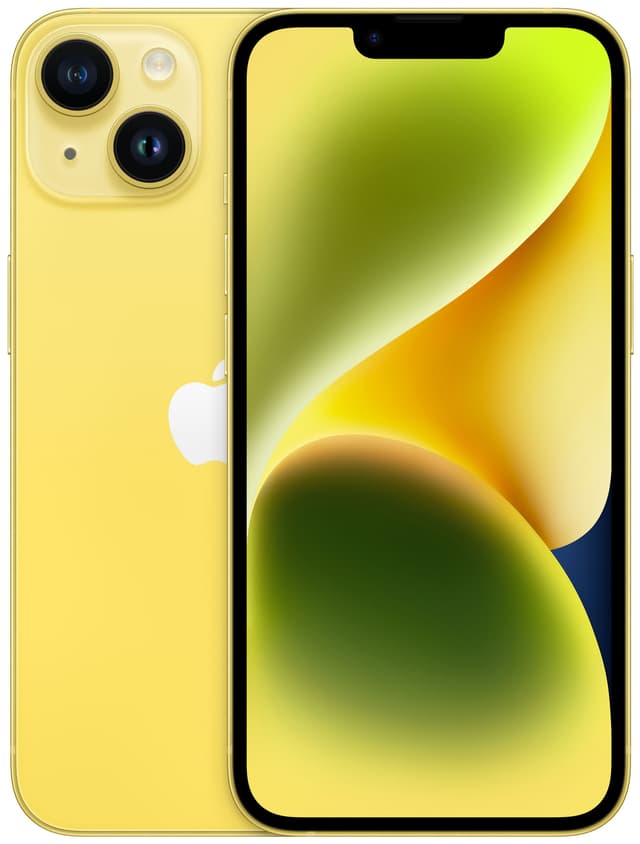 iPhone 14 – 5G smarttelefon 256GB Gul - Elkjøp
