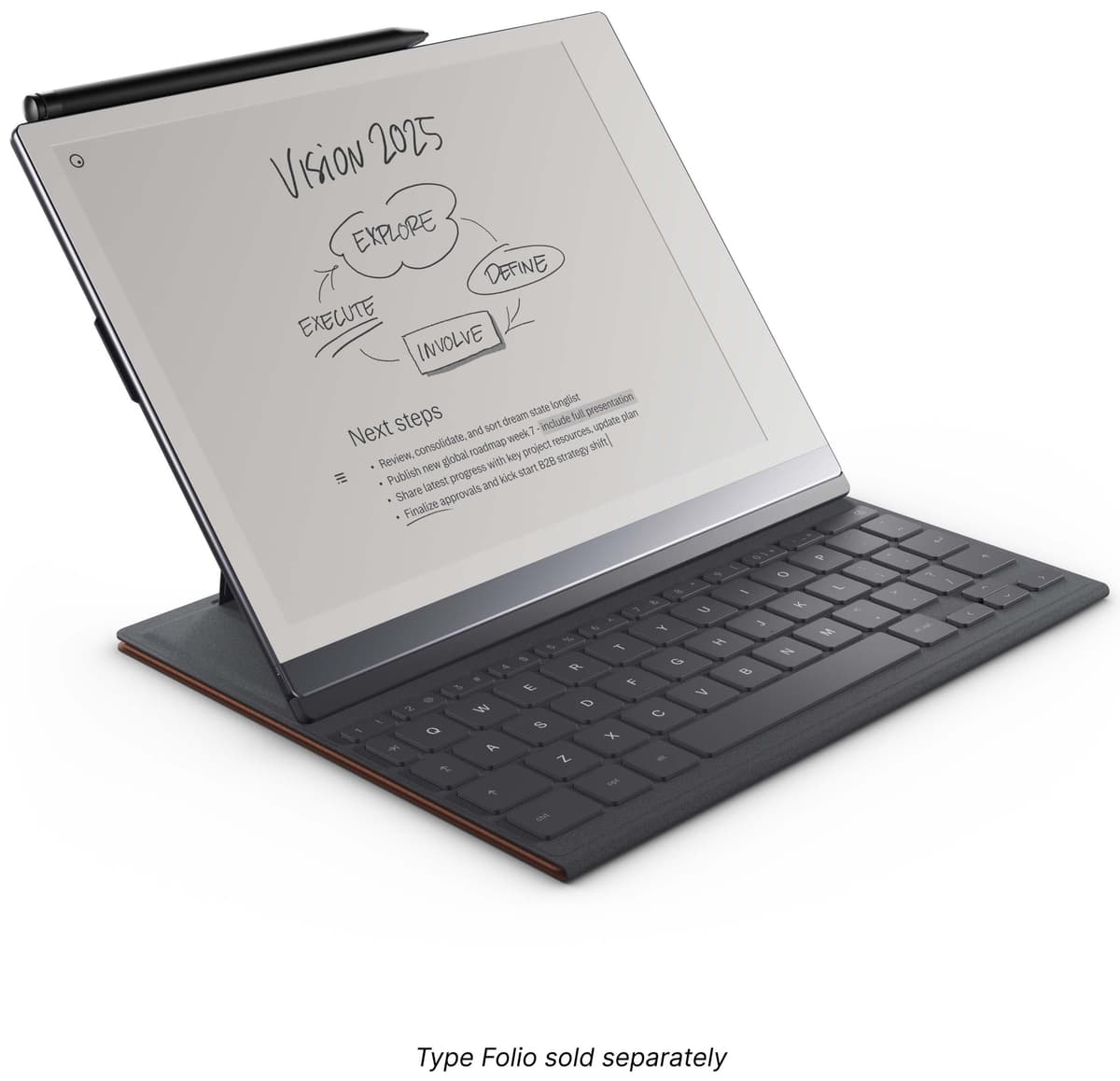 reMarkable 2 - the paper tablet 10,3" - Marker Plus - cover (grå ...