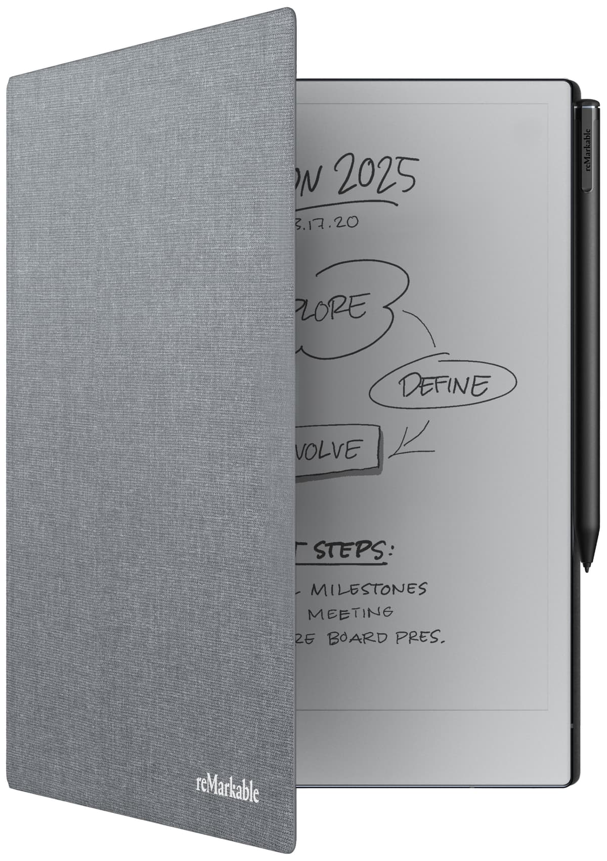 reMarkable 2 – Surfplatta på 10,3 tum – Marker Plus – Book Folio (grå ...