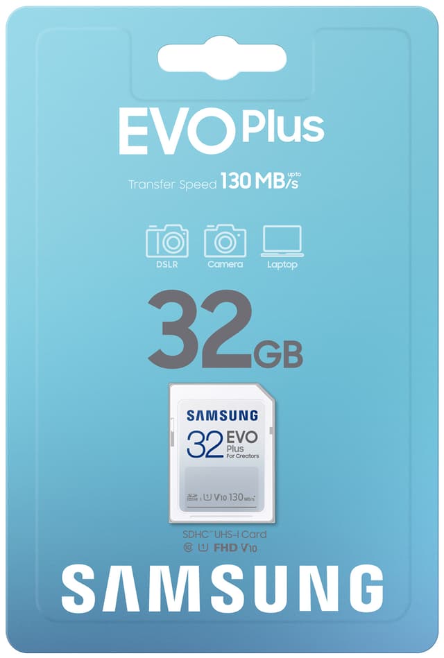 Samsung EVO Plus 32GB SD card - Elkjøp