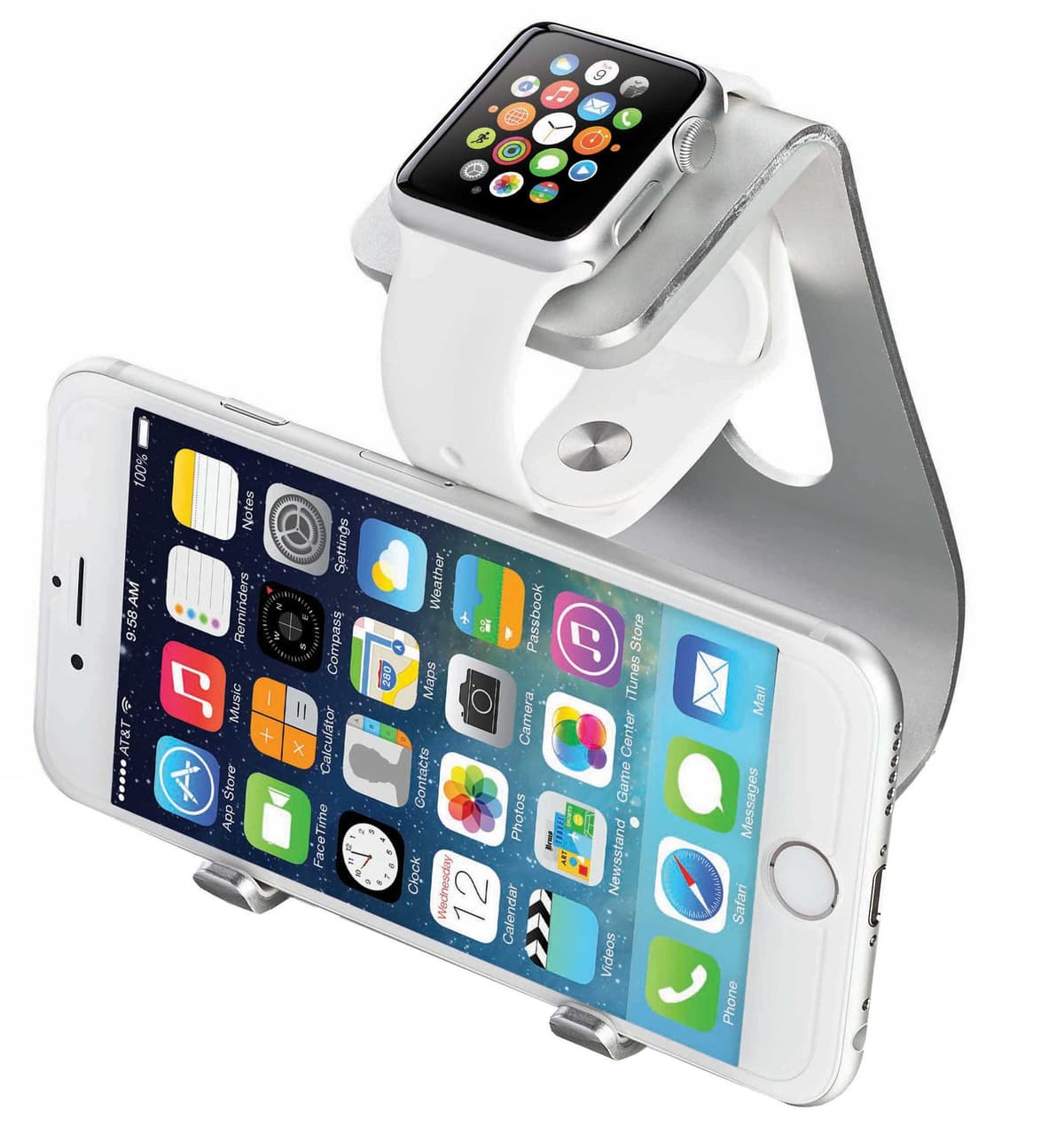 Sandstrøm stativ til Apple Watch og iPhone - Elkjøp