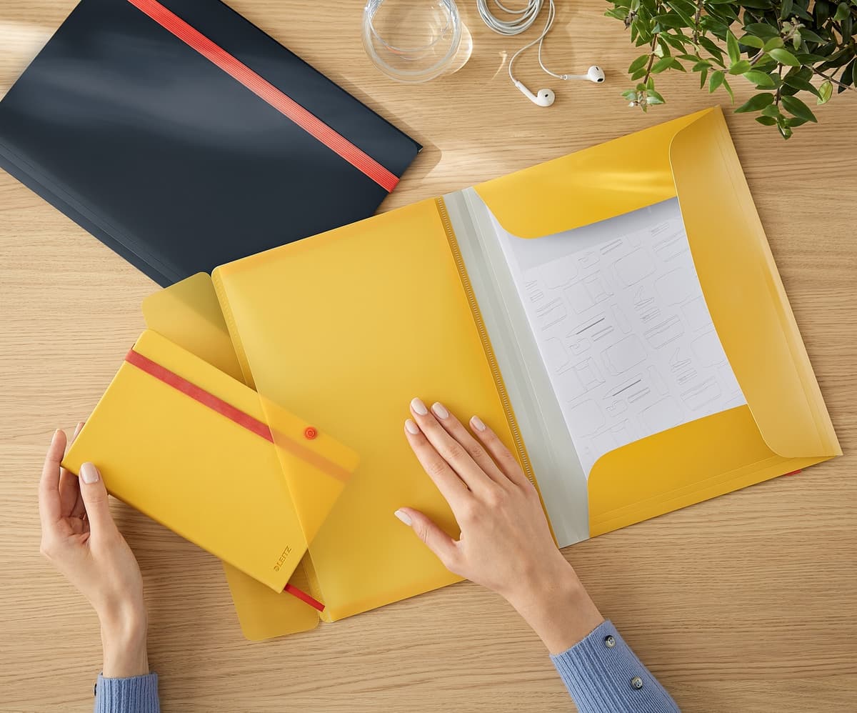 Leitz Cosy PP strikkmappe med lomme - Elkjøp | Elkjøp