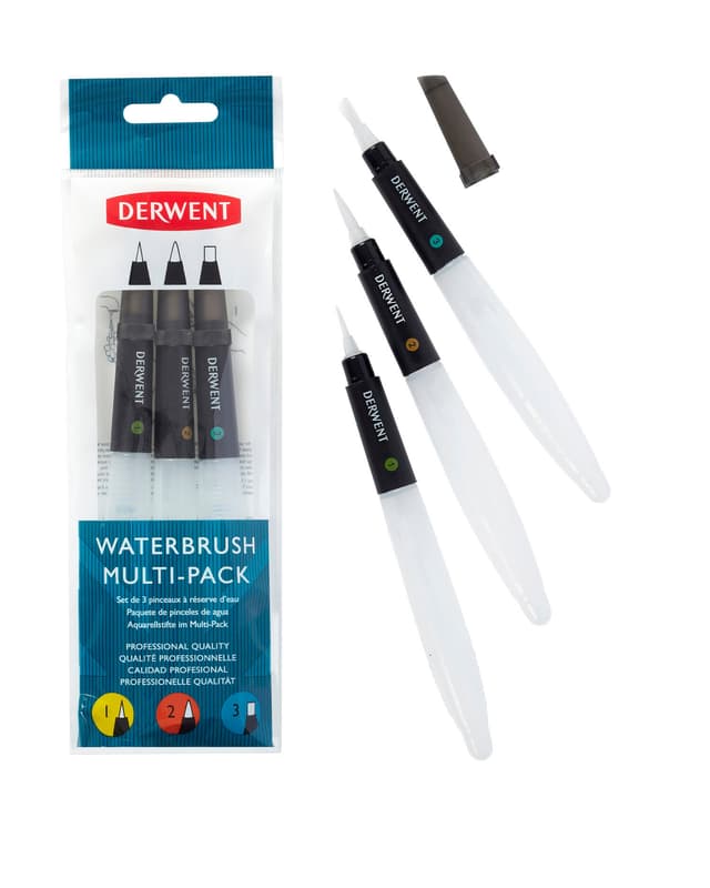 Derwent Pensel Multi-Pack 3 stk - Elkjøp