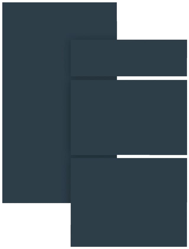 Epoq Trend Eco skabslåge til køkken 50x22 (blue grey) | Elgiganten