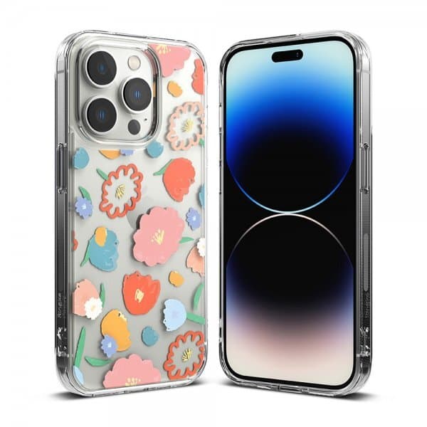 Ringke iPhone 14 Pro Max Cover Fusion Design Floral | Elgiganten ...