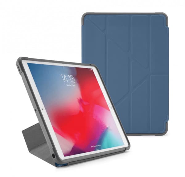 Pipetto iPad Air 2019/iPad Pro 10.5 Etui Origami Shield Marineblå - Elkjøp