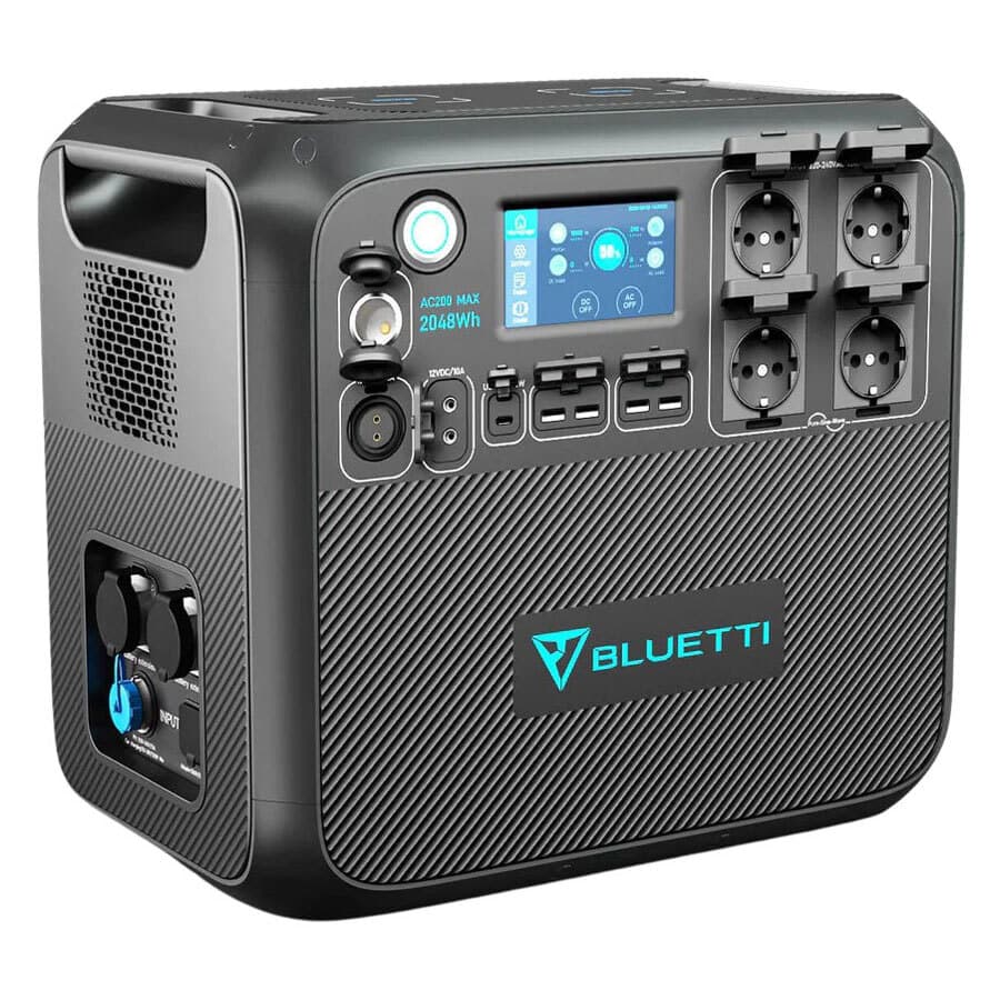 Bluetti By PowerOak AC200 Max 2.048 Wh Power Station - Elgiganten ...