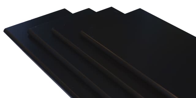 Hylla M-design 40 cm. – svart - Elgiganten