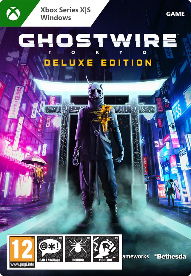 Ghostwire: Tokyo Deluxe Edition - PC Windows,Xbox Series X,Xbox Series ...