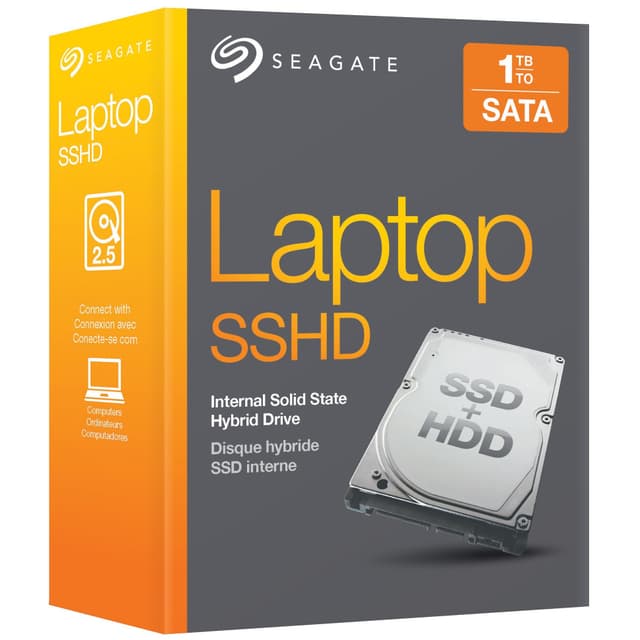 Seagate SSHD 2.5" sisäinen kovalevy 1 TB - Gigantti verkkokauppa