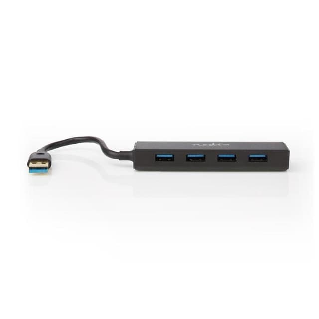 Nedis USB-hub | USB-A Han | USB-A Hun | 4-Port port(s) | USB 3.2 Gen 1 ...