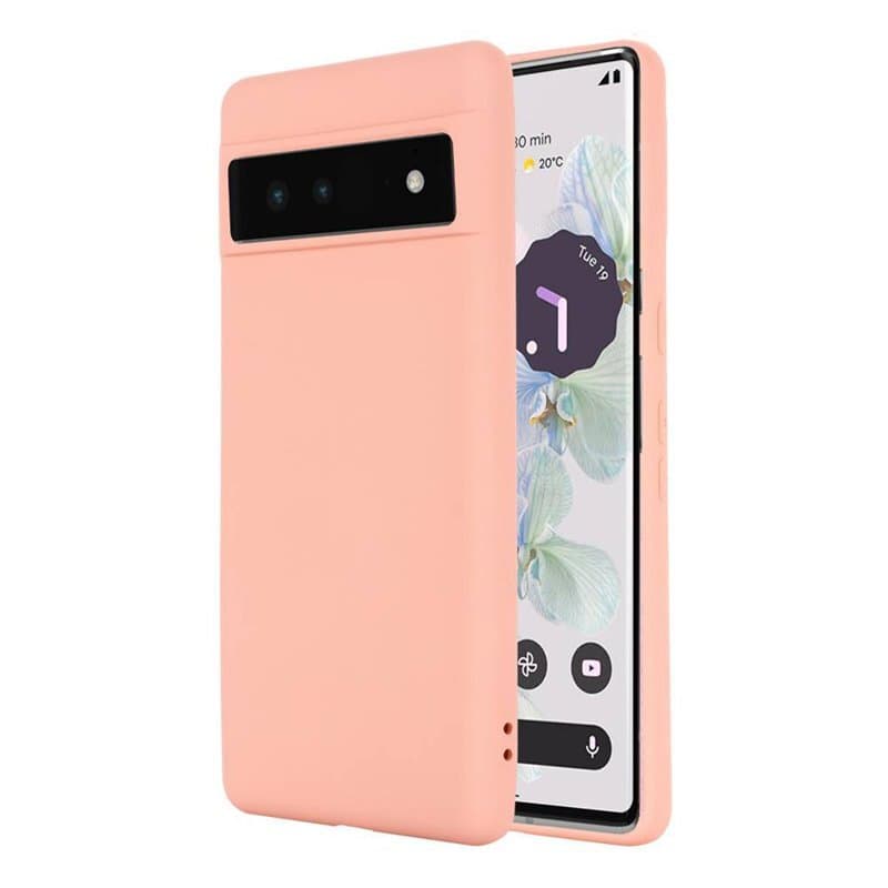 Liquid silikondeksel Google Pixel 7A - Pink - Elkjøp | Elkjøp