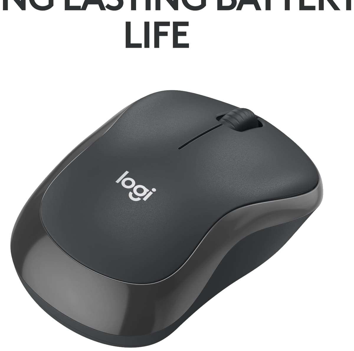 Logitech M240 Silent Bluetooth langaton hiiri (musta) - Gigantti