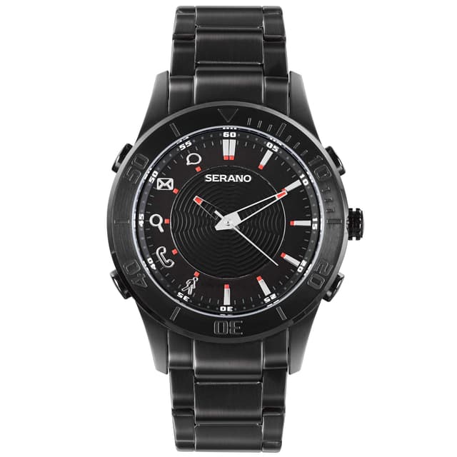 Serano Premium Notification kello (musta) - Gigantti