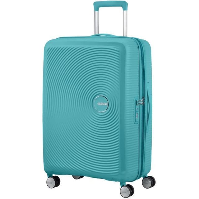 American Tourister Soundbox Resväska 67 Exp. Turquoise Tonic - Elgiganten