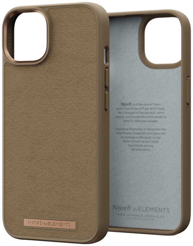 NJORD byELEMENTS iPhone 14/13 ComfortPlus deksel (brun) - Elkjøp | Elkjøp