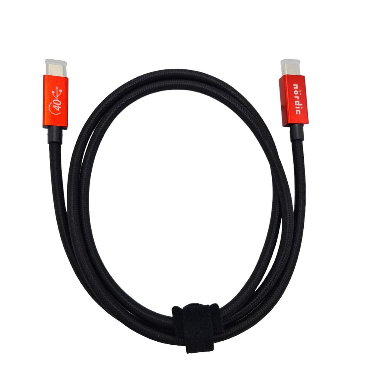 NÖRDIC USB4-kabel 2m 40Gbps data 8K video PD 100W kompatibel med ...