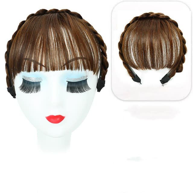 Diadem med lugg Ljusbrun - Elgiganten - Elgiganten