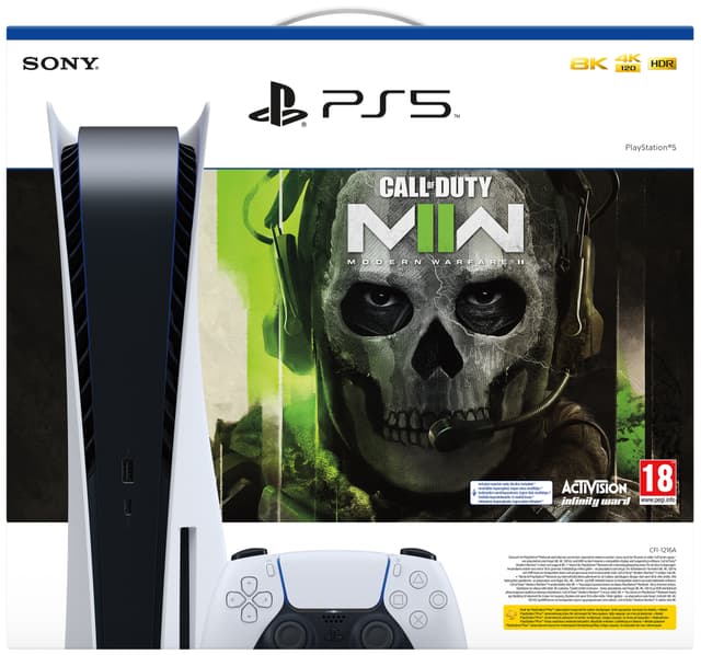 PlayStation 5 + COD MW2 paket - Elgiganten