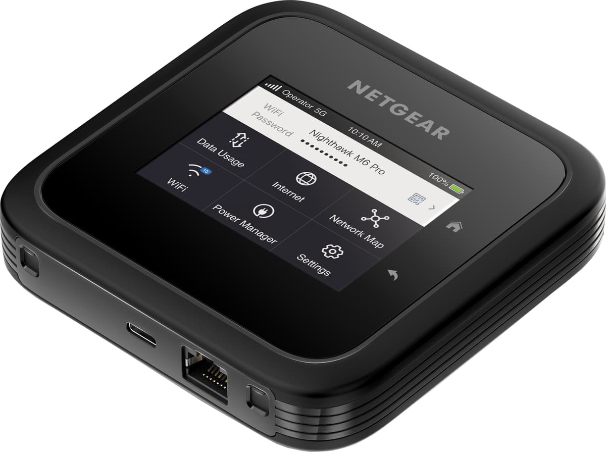 Netgear Nighthawk 5G WiFi 6e MR6450 mobile router - Elkjøp