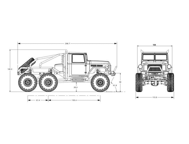 FTX Outback Mini X Sixer 6x6 Camo RTR | Elgiganten